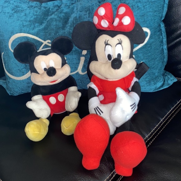 Disney | Accessories | Nwt Disneyadorable Minnie Mouse Girls Plush ...